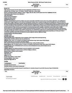 Viewpoint invariant semantic object and scene categorization with RGB-D sensors - IIUM ...